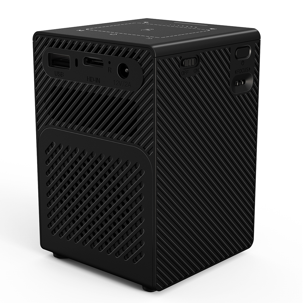 P18 DLP Smart Projector 3D 4K HD Android 9.0 Home Theater Electric ...