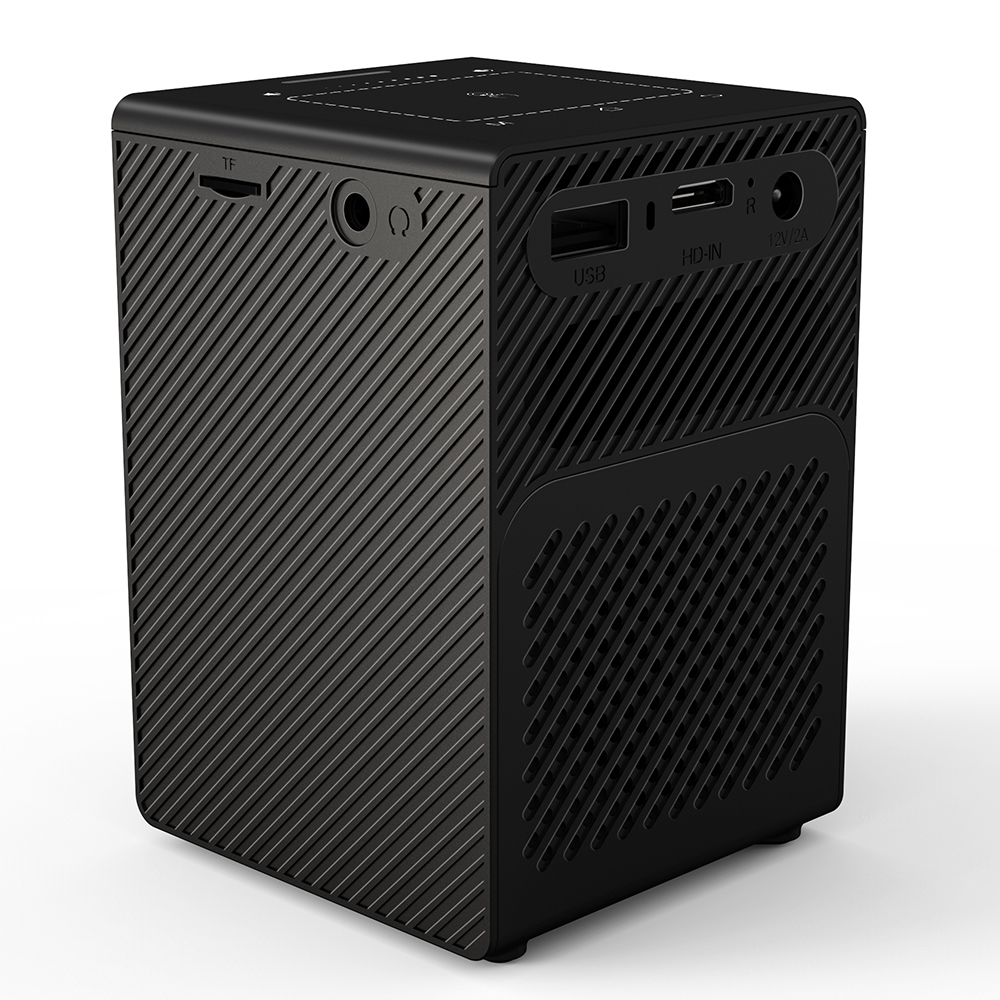 P18 DLP Smart Projector 3D 4K HD Android 9.0 Home Theater Electric ...